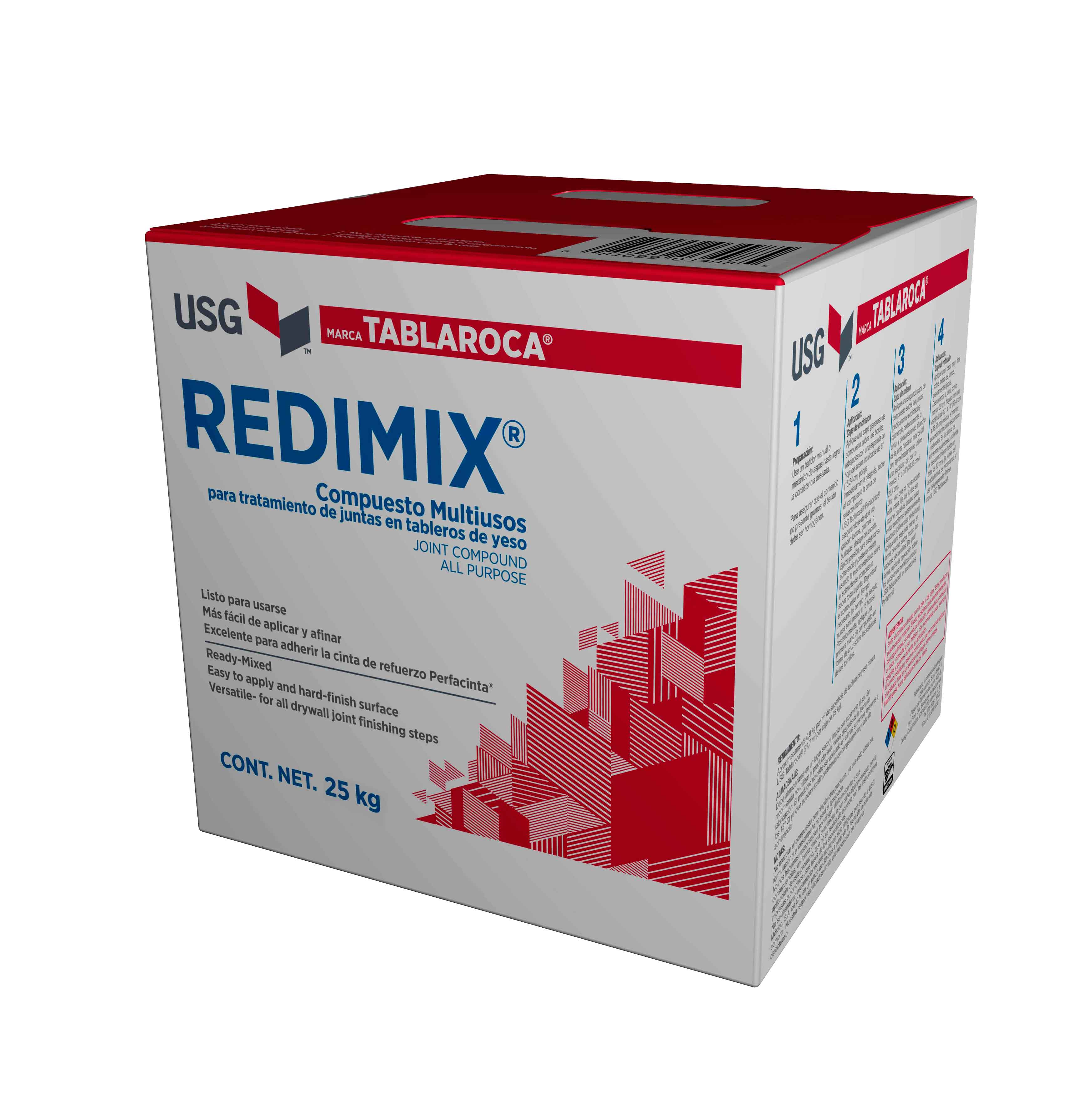 Redimix Caja 25 KG – Materiales Dimaco